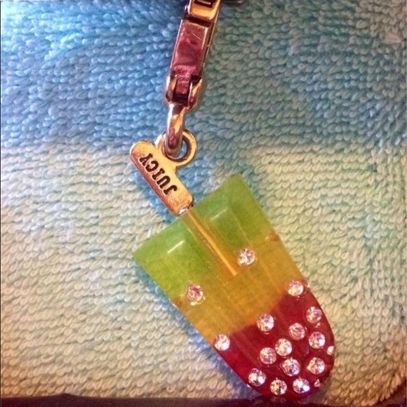 Juicy Couture | Jewelry | Juicy Couture Tri Color Popsicle Bling Charm ...